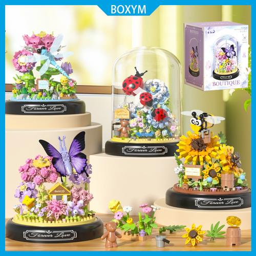 Jual Nano Block Puzzle Building Bricks Serangga Bunga Mainan Blok Balok ...