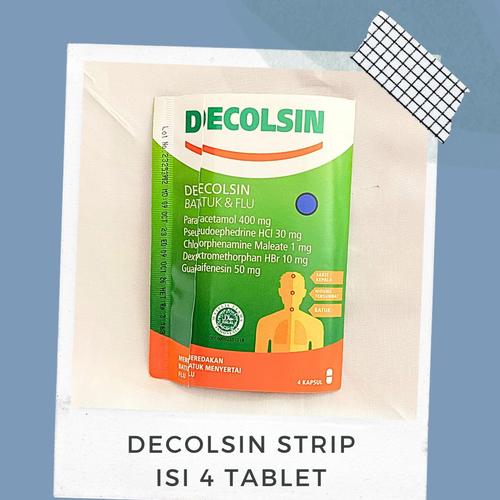 Jual DECOLSIN STRIP ISI 4 KAPSUL - Kota Bandung - JeansPharmaTech ...