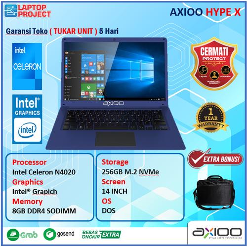 Jual AXIOO HYPE X N4020 8GB 256GB DOS 14.0 BLU - DOS, UNIT ONLY - Jakarta Pusat - LAPTOP PROJECT ...