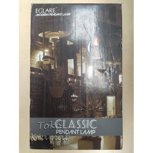 Jual Lampu Gantung Classic Pendant Lamp Eglare AMBER Vintage Oval - Kab ...