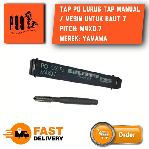 Jual Yamawa Tap M4×0.7 tap mesin tap ulir drat m4×0.7 cocok untuk baut ...