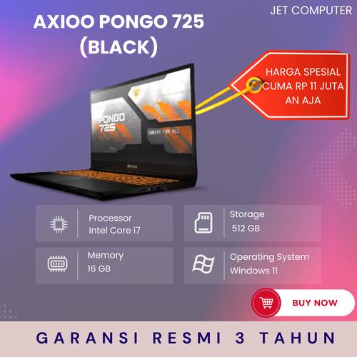 Jual AXIOO PONGO 725 (BLACK) 16GB/512GB - Kota Semarang - JET COMPUTER ...