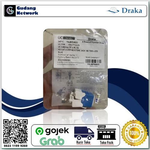 Jual Modular Outlet Data lan jack rj45 Cat6 Draka - Jakarta Pusat ...