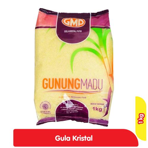 Jual Gula Pasir GMP 1KG Premium Gunung Madu 1 KG Kristal Tebu Kuning ...