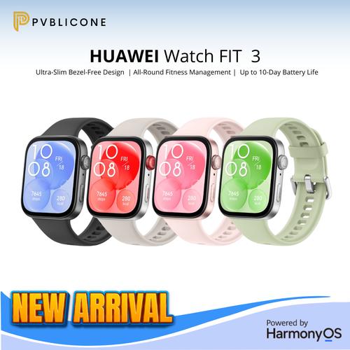 Promo HUAWEI Watch FIT 3 SmartWatch Ultra Slim Bezel Free Design 1.82 ...
