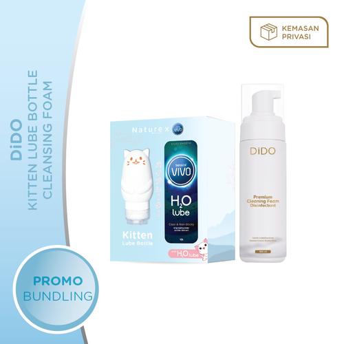 Jual KITTEN LUBE BOTTLE + DIDO CLEANSING FOAM (BUNDLING ) - Jakarta ...