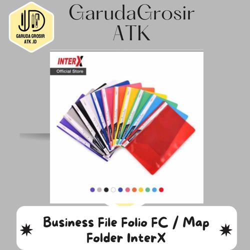 Jual Business File Folio FC / Map Folder InterX - RANDOM - Jakarta ...