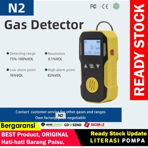 Jual Nitrogen Gas Detector N2 Molecular Tester Bosean Monitor Gauge ...