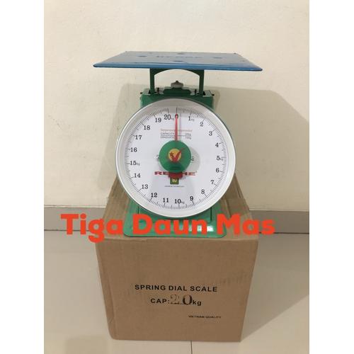 Jual Timbangan Duduk Jarum Renhe 20 Kg Rata / Timbangan Manual Renhe Kualitas Vietnam 20 Kg Rata ...