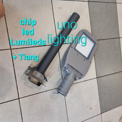 Jual lampu jalan lumileds chip 50w 50watt / pju led smd 50w + tiang 2in 220v - Jakarta Barat ...