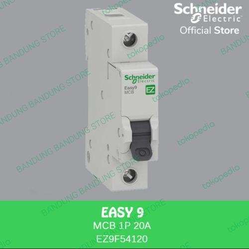 Jual SCHNEIDER 20A MCB 1P EASY 9 EASY9 MCB 1P 20A EASY 9 MCB 20A ...