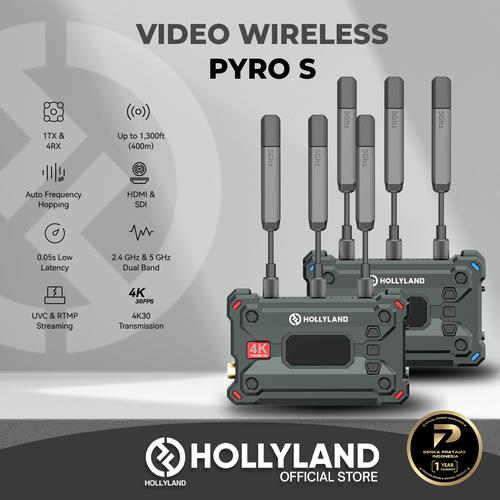 Promo Hollyland Pyro S Wireless Video 4K UHD 1300ft (400m) SDI/HDMI ...