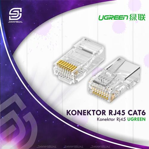 Jual UGREEN Konektor RJ45 CAT6 RJ 45 8P8C - Kota Denpasar - Java Visual | Tokopedia
