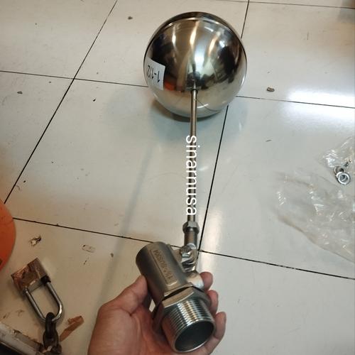 Jual Floating Valve Stainless Pelampung Tangki Otomatis 1 1/2" inchi DN ...
