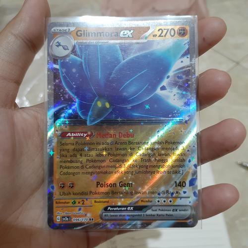 Jual Glimmora EX 096/170 RR SV3S Pokemon Indonesia TCG Trading Card ...