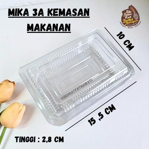 Jual MIKA 3A 100 PCS / MIKA KEMASAN MAKANAN / FOOD GRADE - Jakarta ...