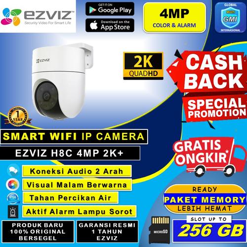 Promo EZVIZ H9C 10MP 5MP+5MP SMART IP CAMERA DUAL LENSA SMART WIFI PAN ...