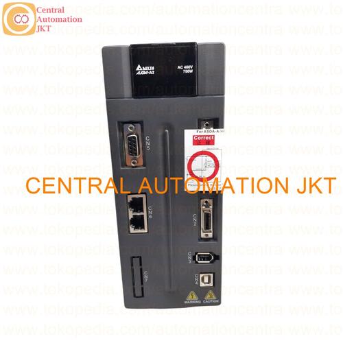 Jual Servo Drive A2 Series DELTA ASD-A2-0743-M 750 Watt - Driver Only ...