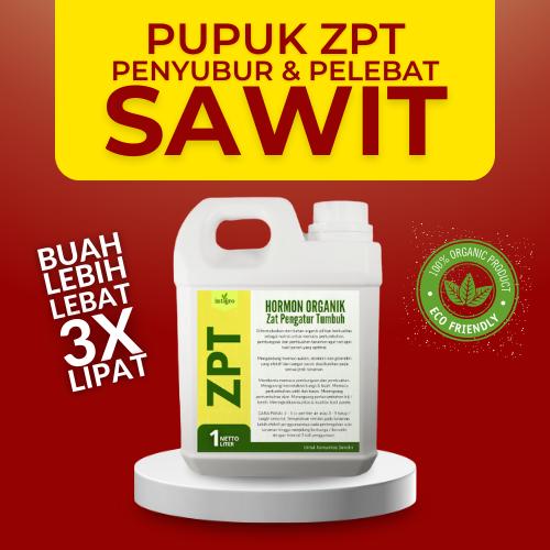 Jual 1 Liter Pupuk ZPT Penyubur Pelebat Buah Kelapa Sawit ZPT ...