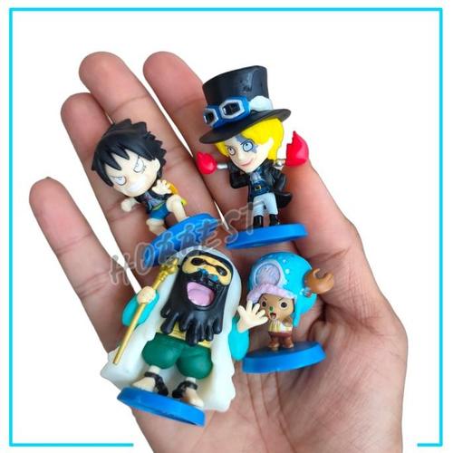 Jual [KEREN] ONE PIECE Mini Figure set - Action Figur Miniatur Topper ...