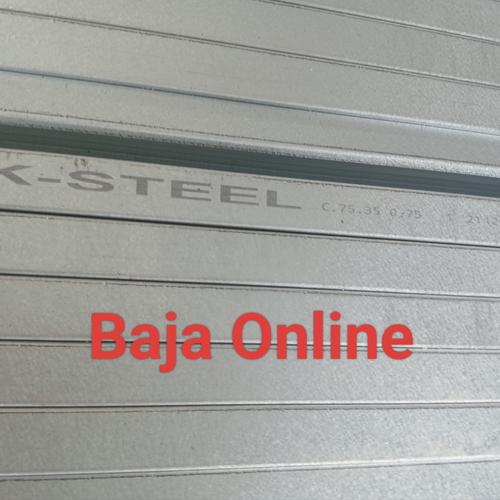 Jual Canal / Baja Ringan C75 x 35 x 0.75mm Ksteel - Kota Bekasi - Baja ...