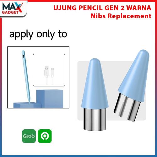 Jual Nibs Replacement Ujung Pena Stylus Apple Pencil Gen 2 Warna Ekstra Xtra Nib Pengganti ...