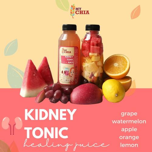 Jual Kidney Tonic Juice 1 Liter Jus untuk ginjal Cold Pressed My Chia ...