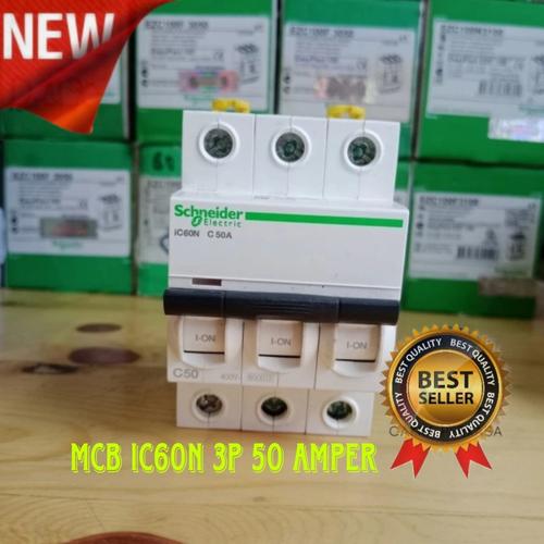 Jual mcb ic60n 3p 50a 63a schneider - Jakarta Pusat - Sinar Mega Dunia Electric | Tokopedia