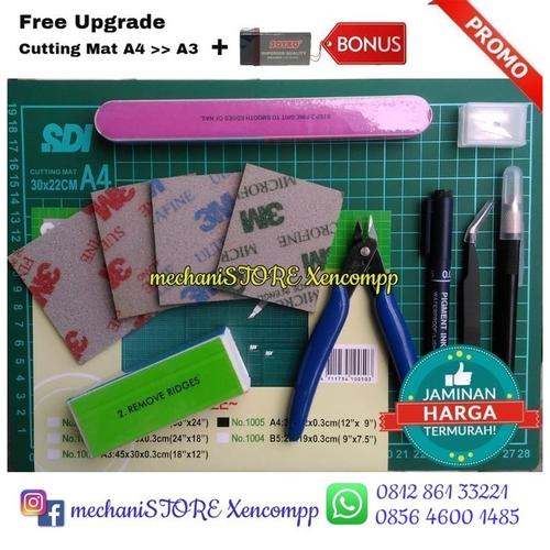 Jual Alat rakit gundam lengkap Toolset Gunpla Model Kit Tools Gundam A4 ...