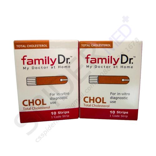 Jual Family Dr Cholesterol Strip Isi 10 Pcs Stik Tes Kolesterol ...