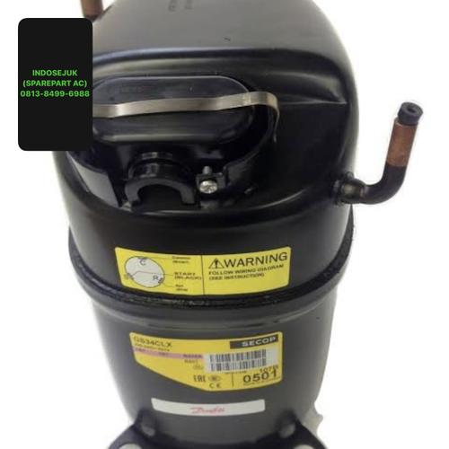 Jual KOMPRESOR DANFOSS SECOP GS34CLX 1,5PK R404 | COMPRESSOR SECOP ...