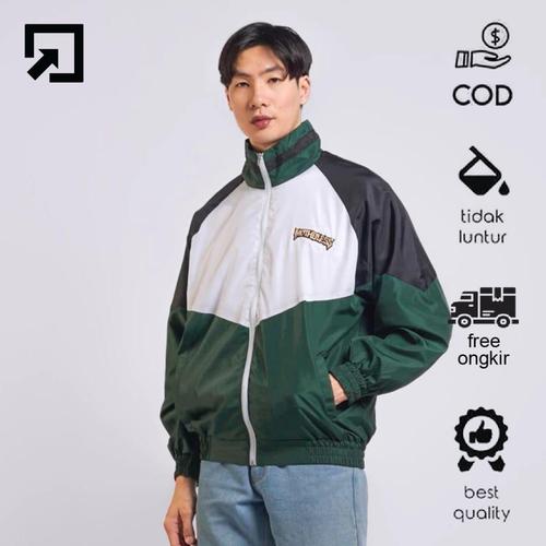 Promo Jaket Pria Wanita Windbreaker Premium Parasut Retro Jaket Preddo ...