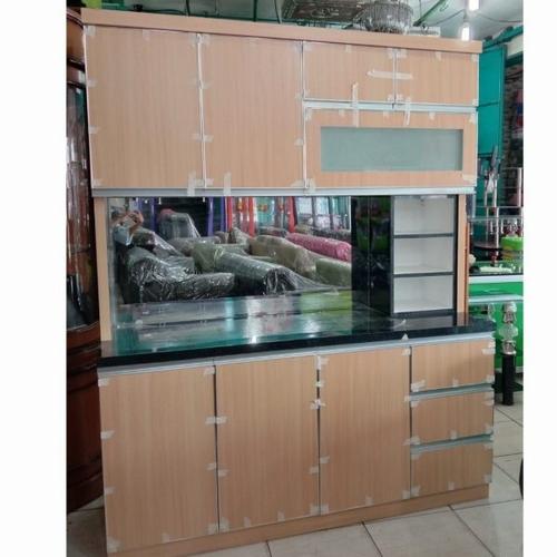 Jual LEMARI SAYUR HPL, 4 PINTU, LEMARI KITCHEN SET, BLOCTEAC ka bunga ...