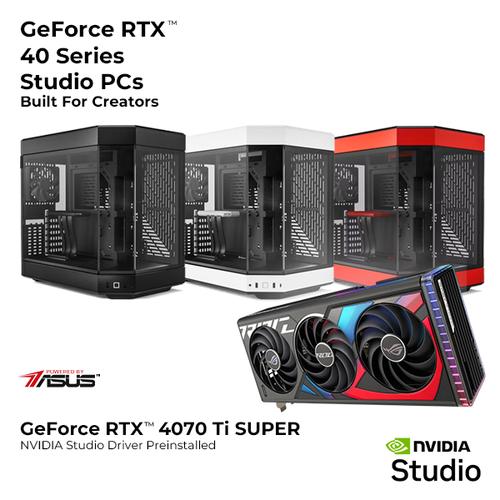 Promo PC GeForce RTX Studio Myth ASUS ROG GeForce RTX 4070 Ti SUPER ...