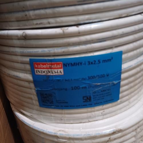 Jual Kabel NYMHY 3X2,5mm METAL Kabel isi Serabut 3x2,5mm METAL ...