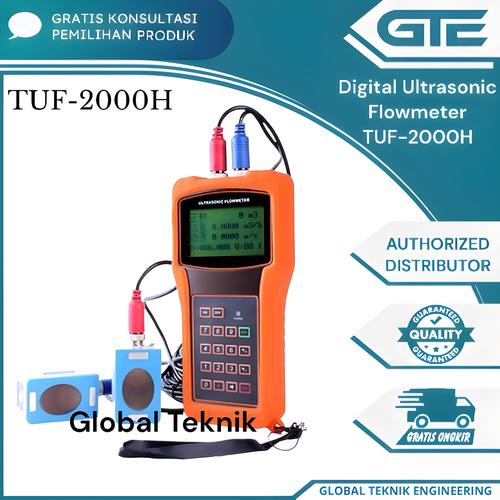 Jual TUF-2000H Digital Ultrasonic Flowmeter TM-1 Flow Meter DN50-700mm ...