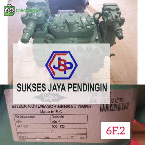 Jual Compressor Bitzer Open Type 6F.2 Original by Bitzer - Jakarta ...