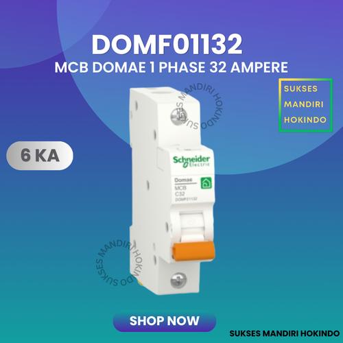 Promo MCB 1 Phase 32 Ampere 1p 32a 1pole Schneider Domae Baru 6kA ORI SNI - Jakarta Pusat ...