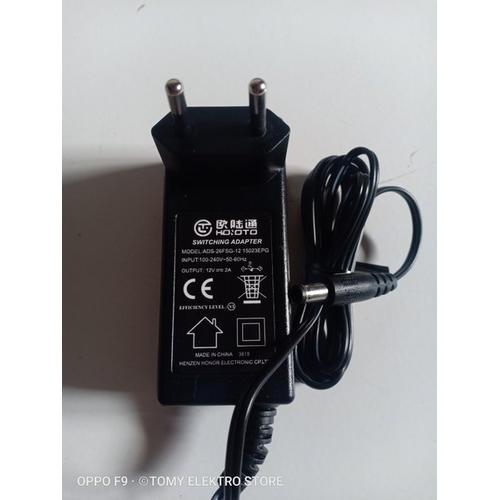 Jual adaptor cctv 2a real adaptor 2a 12v adaptor hikvision adaptor dvr ...