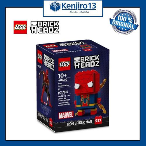 Jual Lego Brickheadz 40670 Iron Spider-Man - Kota Tangerang - Kenjiro13 ...