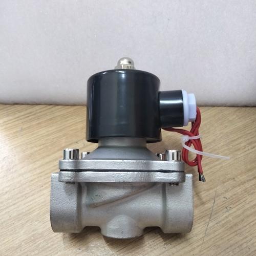 Jual Solenoid 2way Stainless steel 1/2" normal open / UWS 15 / Solenoid ss 2way 1/2" NO ...