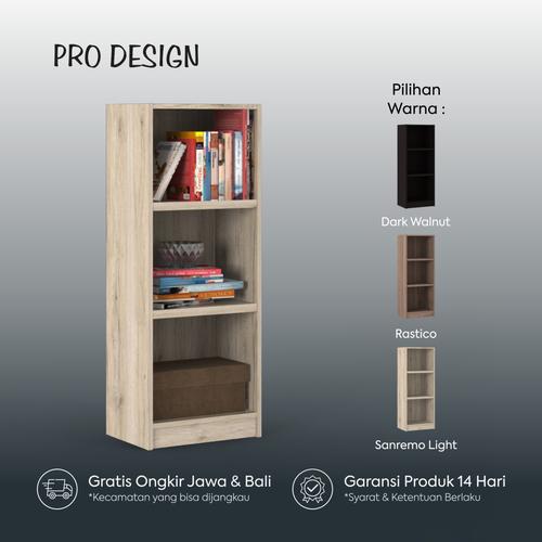 Promo Pro Design Aquila AQUBC 40 S Rak Buku / Rak Serbaguna / Rak ...