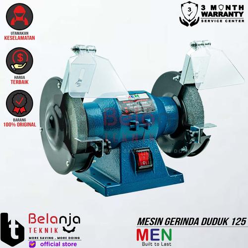 Promo Men Mesin Gerinda Duduk 125-5 5 Inch Bench Grinder Ele 0.25Hp 180/200 W Cicil 0% 3x - Kota ...