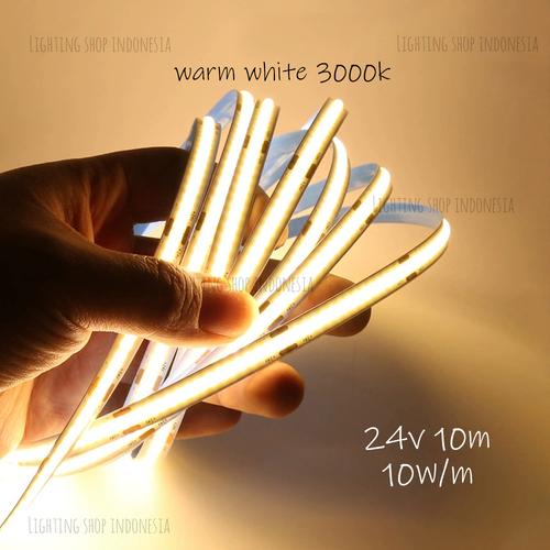 Jual Lampu strip led dotless 24V 10meter 3000K 4000K 6000K cahaya Warm ...