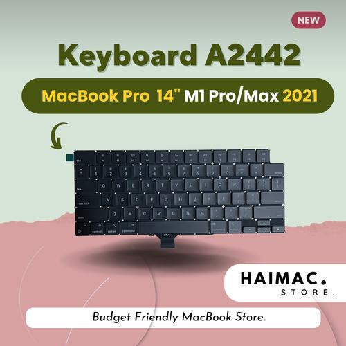 Jual Keyboard MacBook Pro 14" M1 Pro/Max - A2442 || US Layout - Kota ...