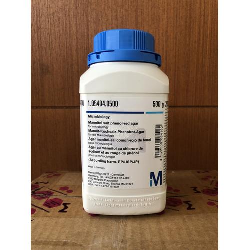 Jual Mannitol Salt Phenol Red Agar _ Merck (1.05404.0500) - Kota Medan ...