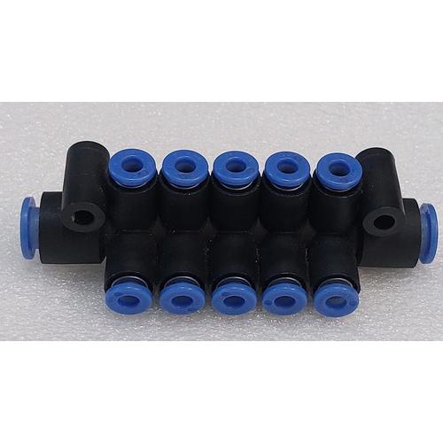 Jual One touch fitting manifold A 4mm dan B 8mm 5 station SMC - Kab ...