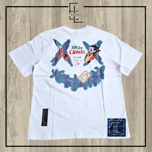 Jual RIC Tshirt Ricky Is Clown Reflective Joker White RickyIsClown ...