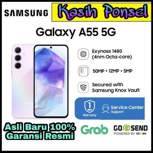 Jual Samsung Galaxy A55 5G Ram 8/256 Gb Garansi Resmi 1 Tahun - Navy ...
