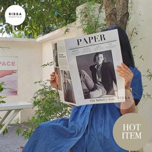 Jual [RISSA] Properti Foto Koran Newsletter Fashion Besar Prop Foto ...